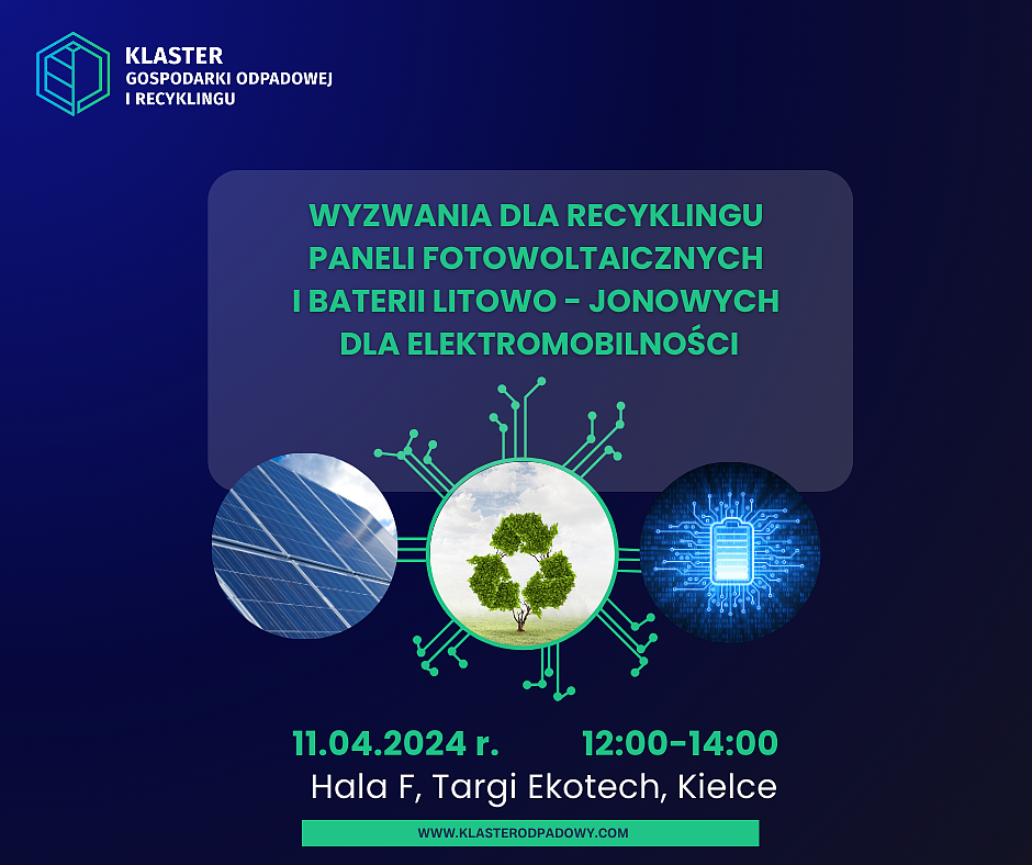EKOTECH - 24th Environmental Protection and Waste Management Expo EKOTECH ‹ Targi Kielce S.A.
