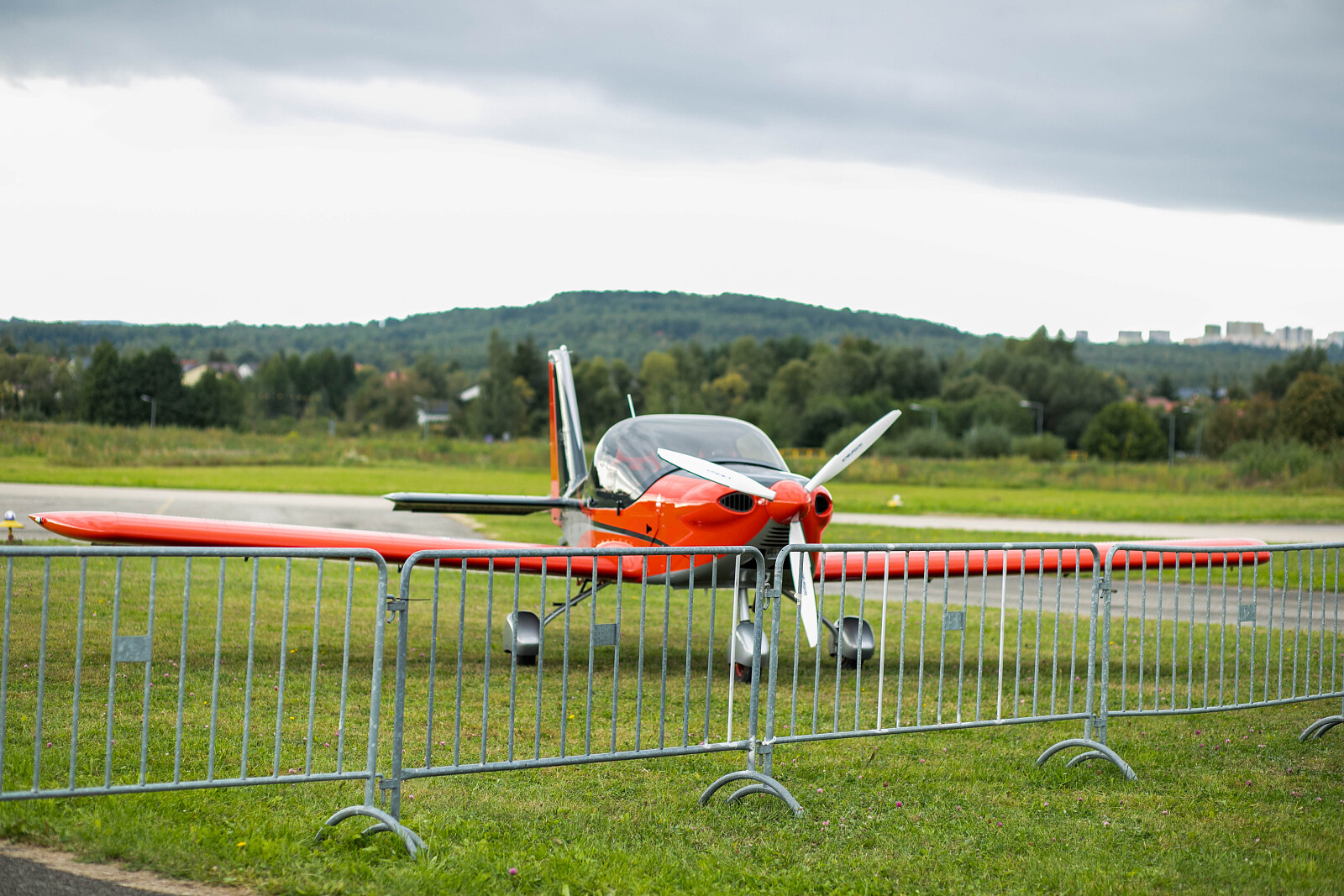 Aviation Expo 2022 in Masłów. Planes showcased at the airport and in ...