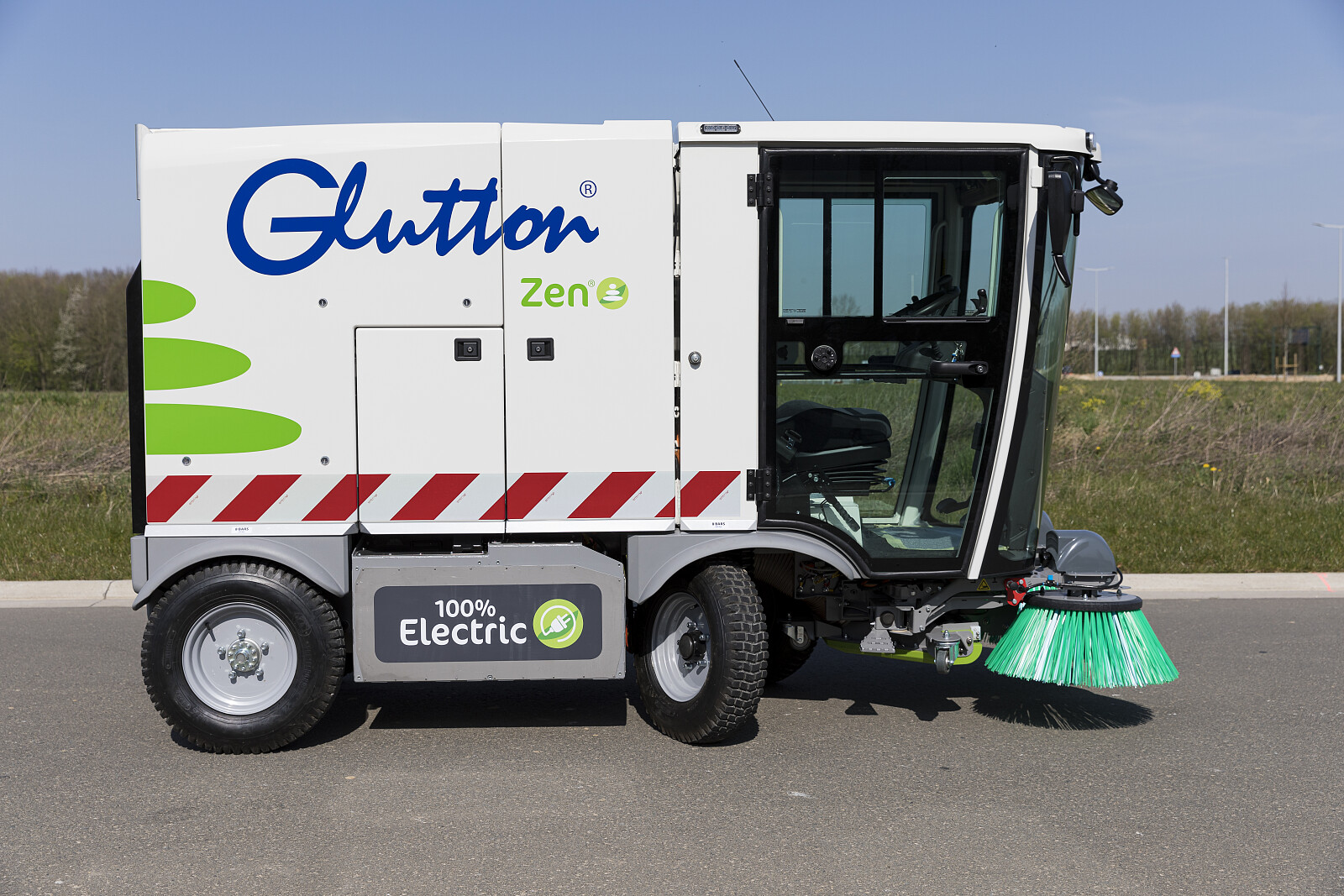 The Glutton®Zen® electric sweeper - the new development showcased at ...