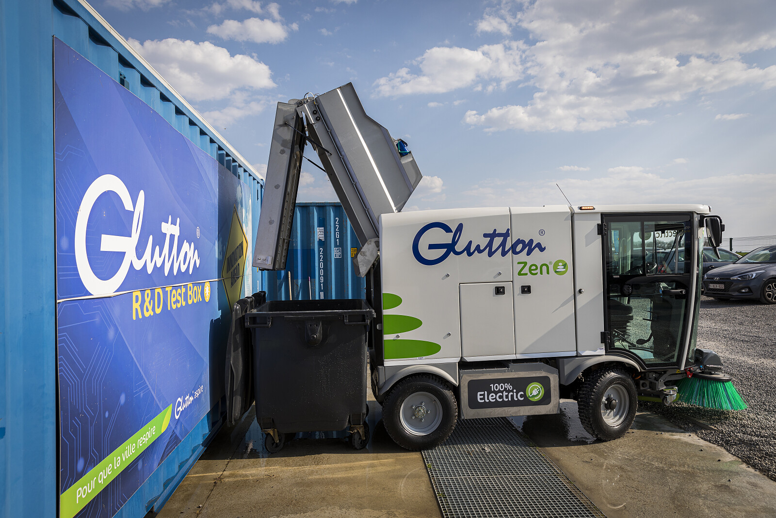 The Glutton®Zen® electric sweeper - the new development showcased at ...