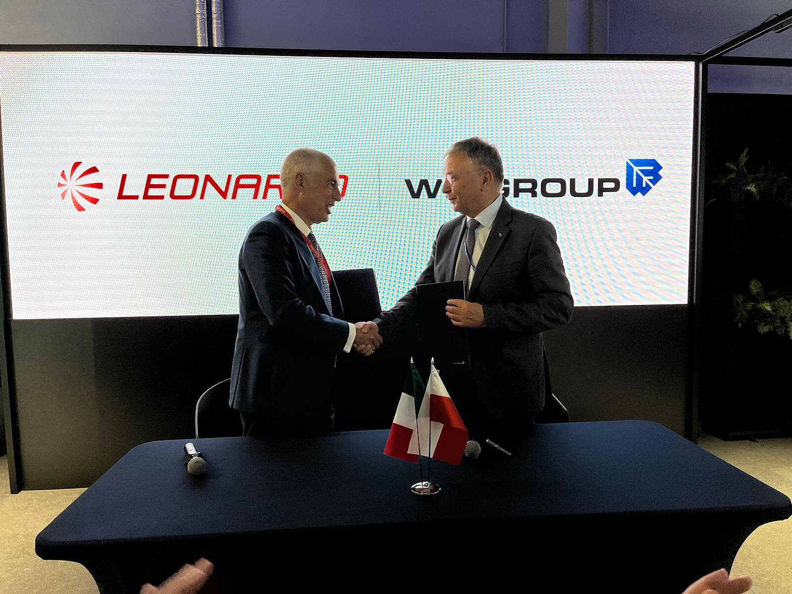 WB Group and Leonardo sign a letter of intent on cooperation in the defence sector ‹ About Us ...