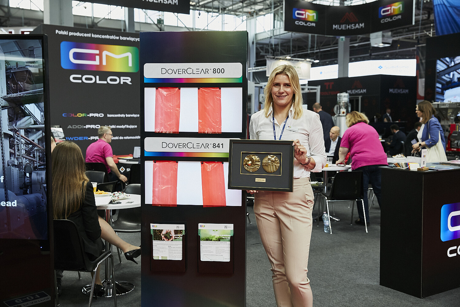 Gold Medal for GM COLOR for a specialised agent for plastics processing ...